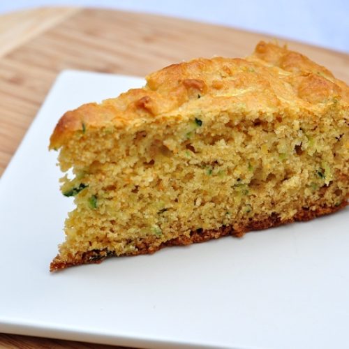 Sweet Zucchini Cornbread - The Creekside Cook