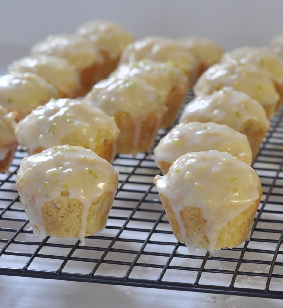 Coconut Lime Mini Muffins - The Creekside Cook