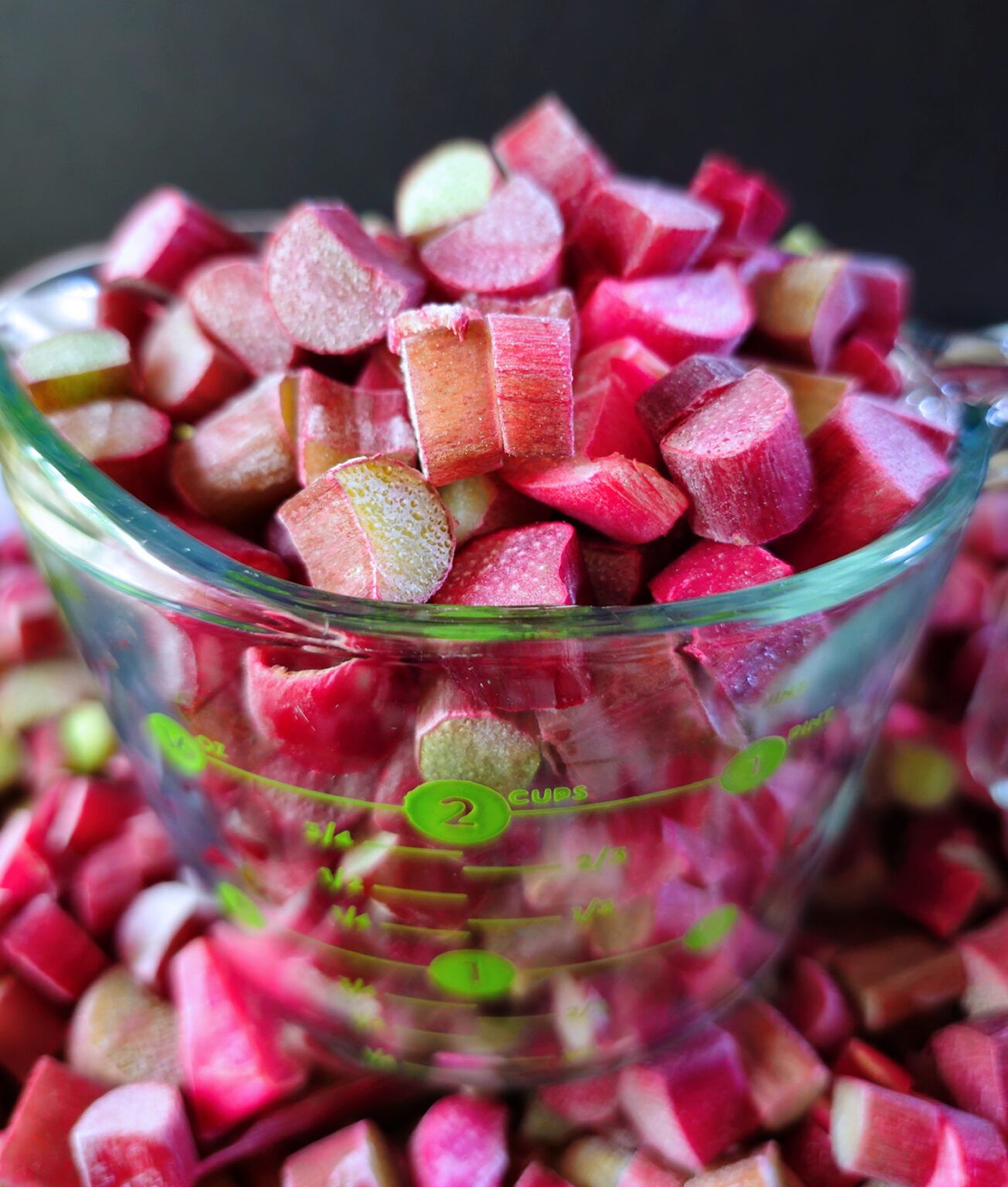 How to Freeze Rhubarb - The Creekside Cook