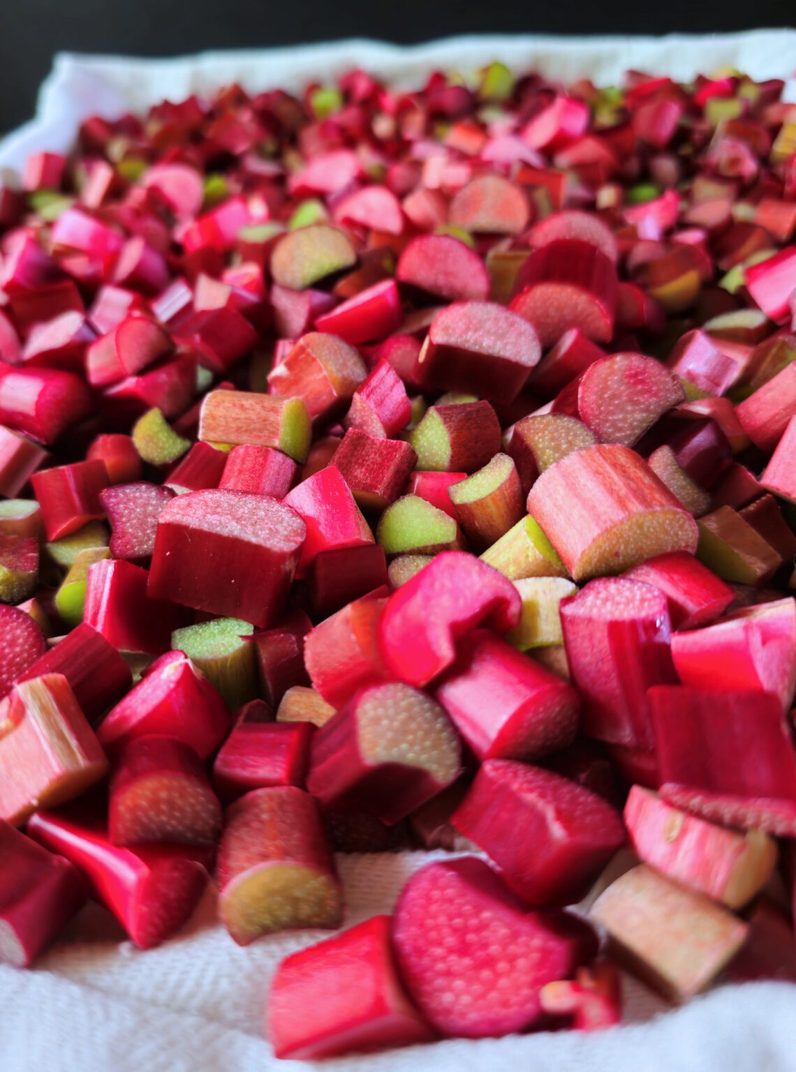 How to Freeze Rhubarb - The Creekside Cook