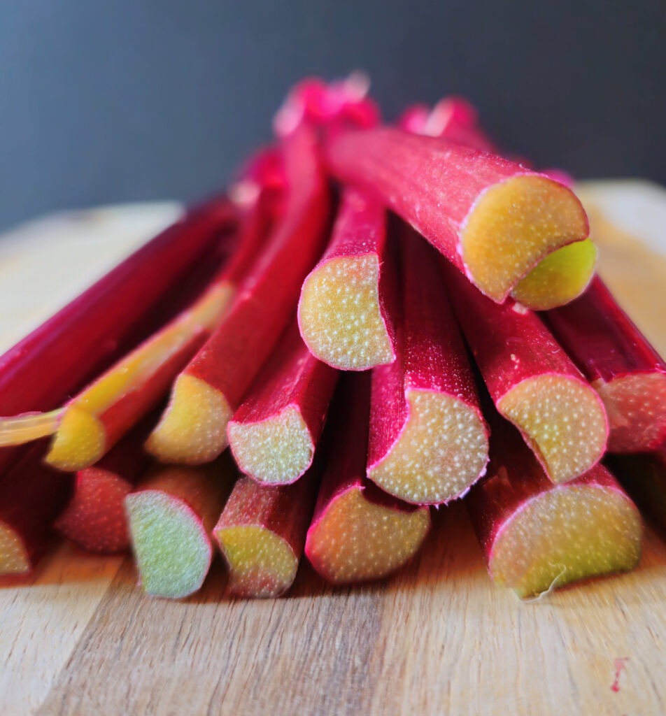 How to Freeze Rhubarb - The Creekside Cook