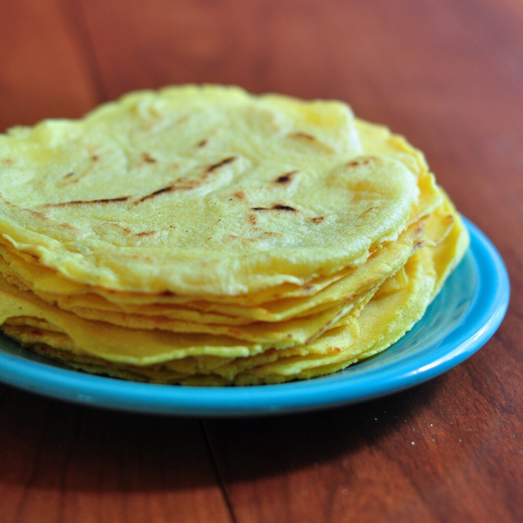 Homemade Corn Tortillas - The Creekside Cook
